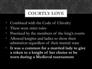 Courtly love | PPTX