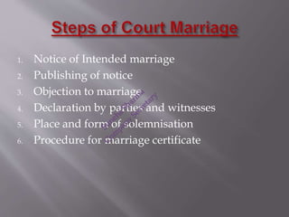Court marriage | PPTX | Wedding | Personal Celebrations & Life Events