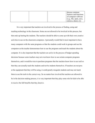 Hardware/Software Budget Assignment | DOCX