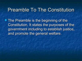 Courtneys constitution project | PPT
