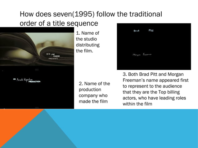 Courtney wilson Title sequence | PPT