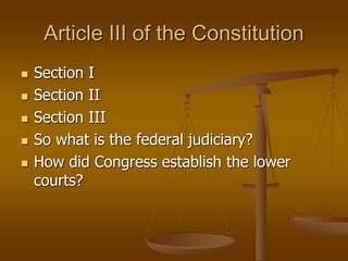 Court organization and jurisdiction | PPTX