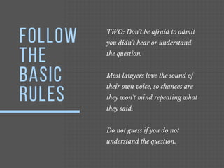 Courtroom Etiquette for Child Welfare Professionals | PDF