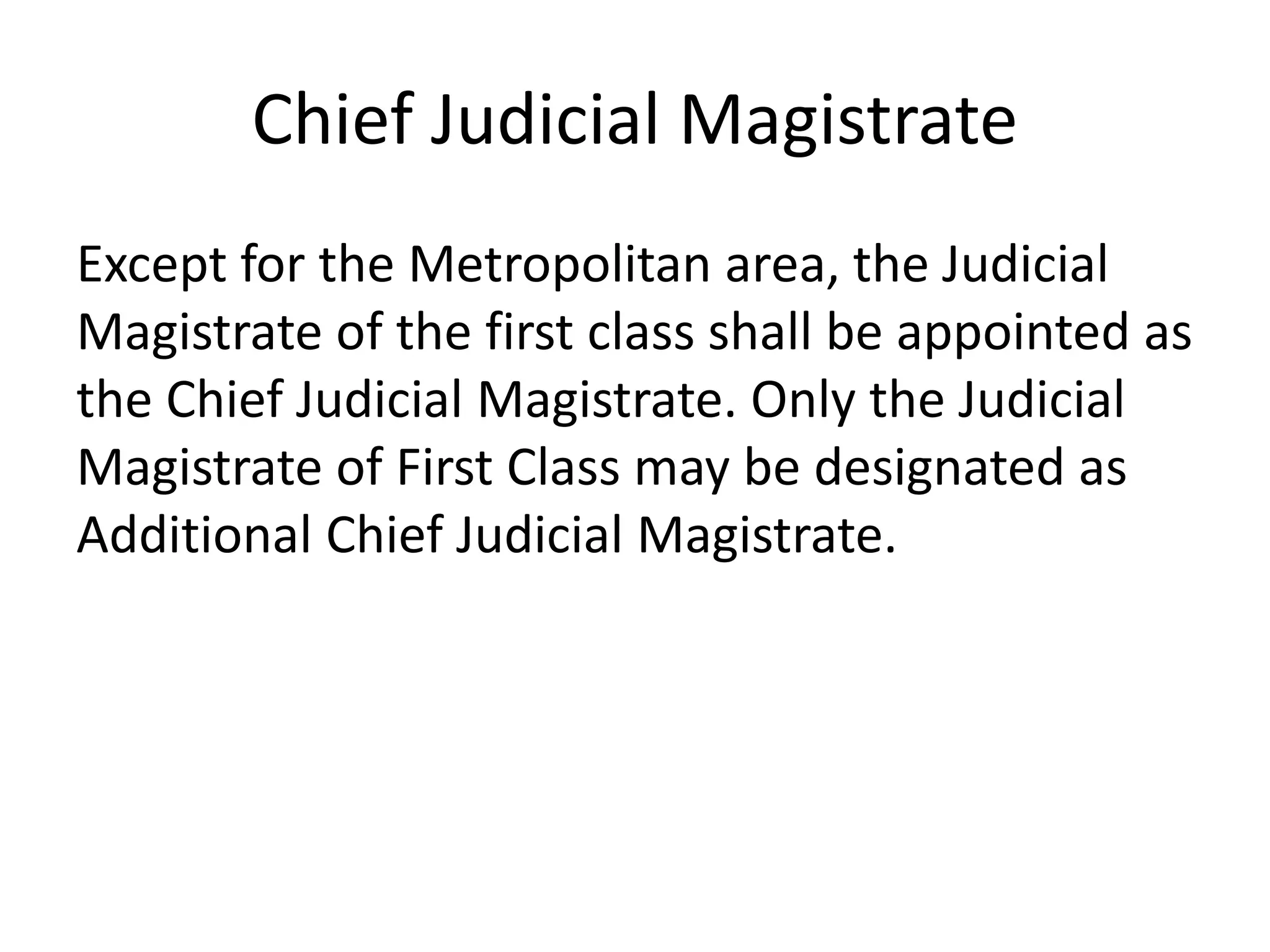 hierarchy of criminal Courts in india | PPTX