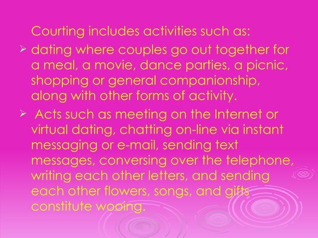 Euthenics Courtship Powerpoint | PPT
