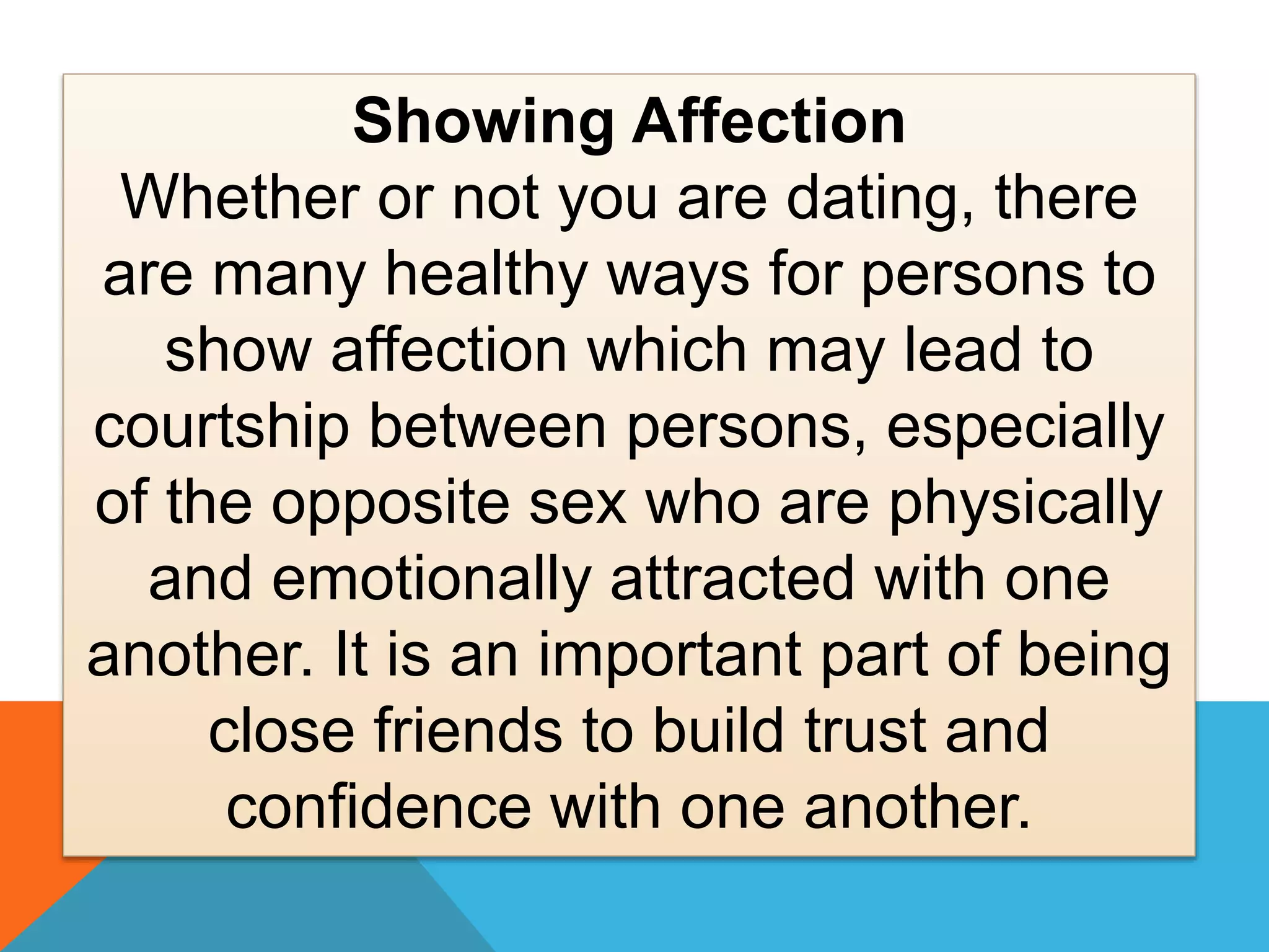 Courtship, dating and marriage | PPTX