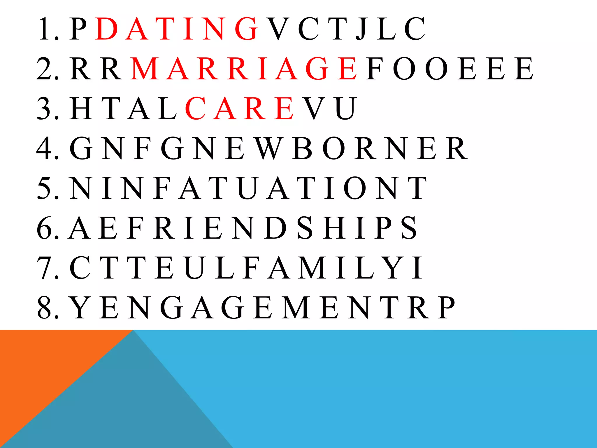 Courtship, dating and marriage | PPTX