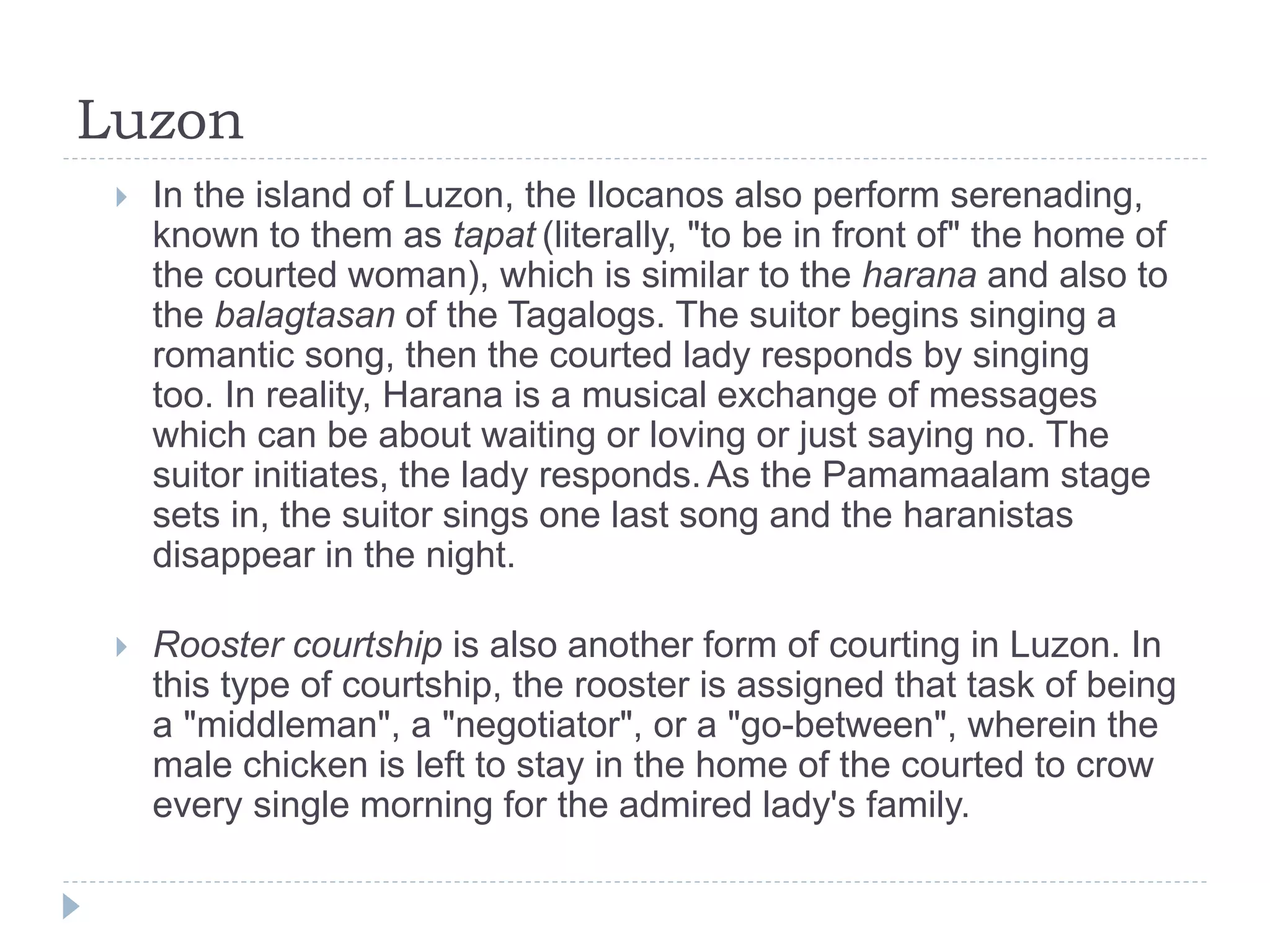 Courtship in Philippines | PPTX