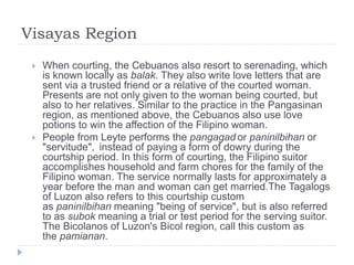 Courtship in Philippines | PPTX