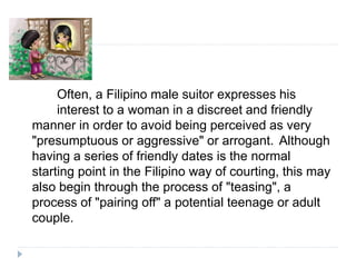 Courtship in Philippines | PPTX