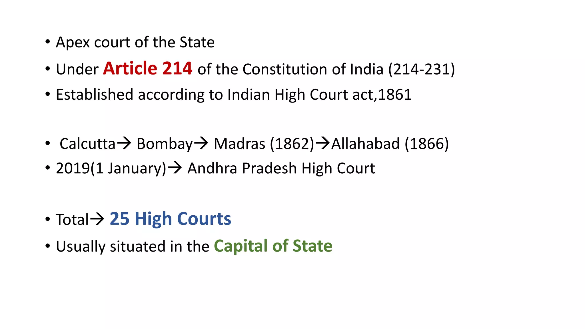 Courts in india- basics for a forensic surgeon | PPTX