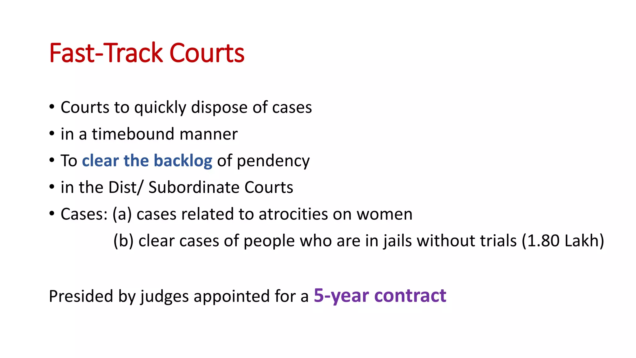 Courts in india- basics for a forensic surgeon | PPTX