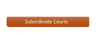 Courts in india- basics for a forensic surgeon | PPTX