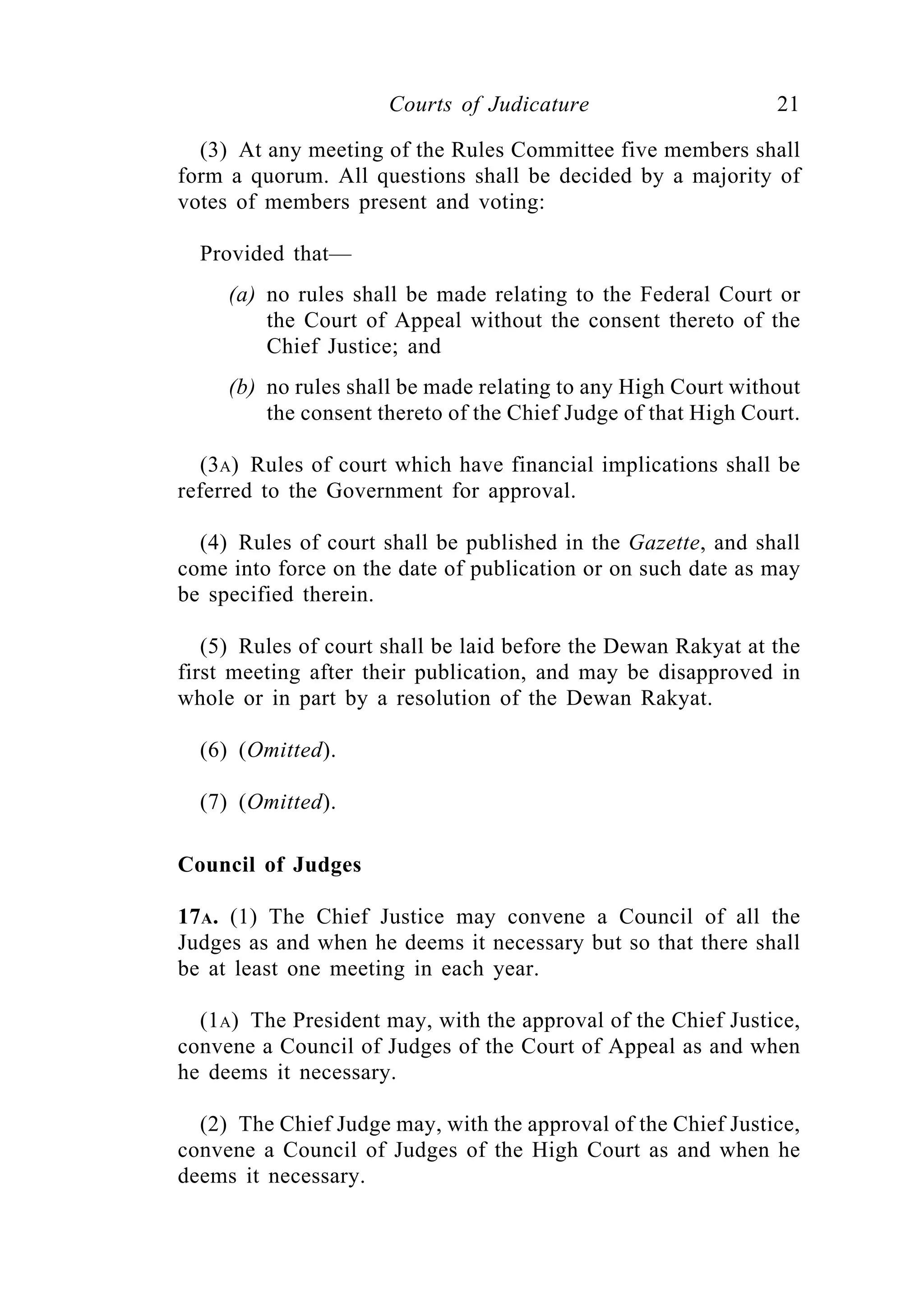 Courts of judicature act 1964 act 91 | PDF | Law