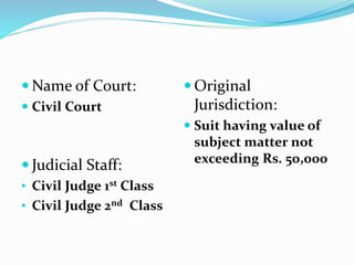 Court s structures | PPTX