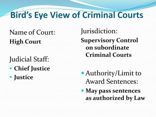 Court s structures | PPT