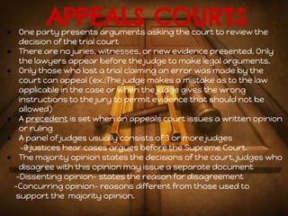 Court system | PDF | Law