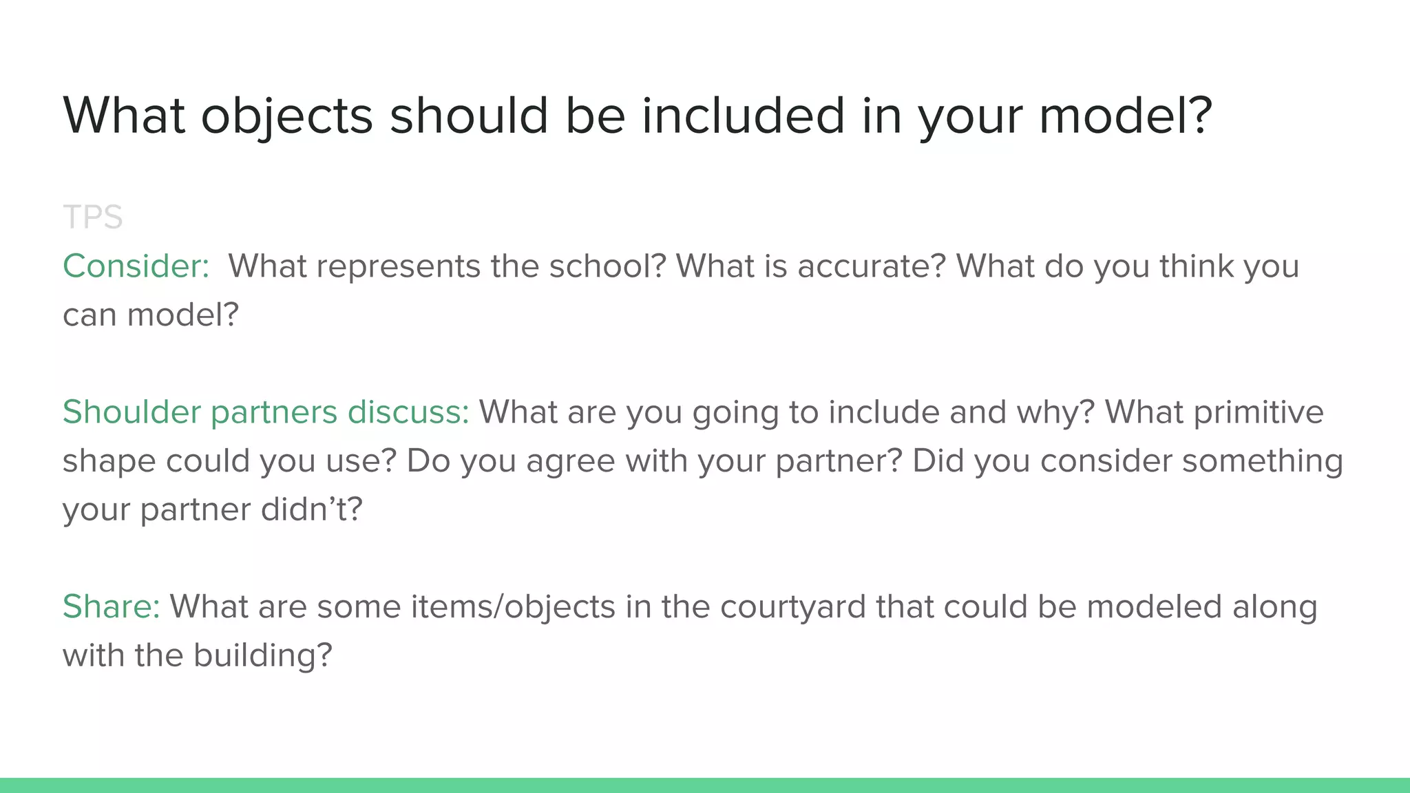 Architectural Modeling Project - 3D Beginner Skills | PPT