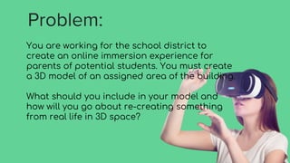 Architectural Modeling Project - 3D Beginner Skills | PPT