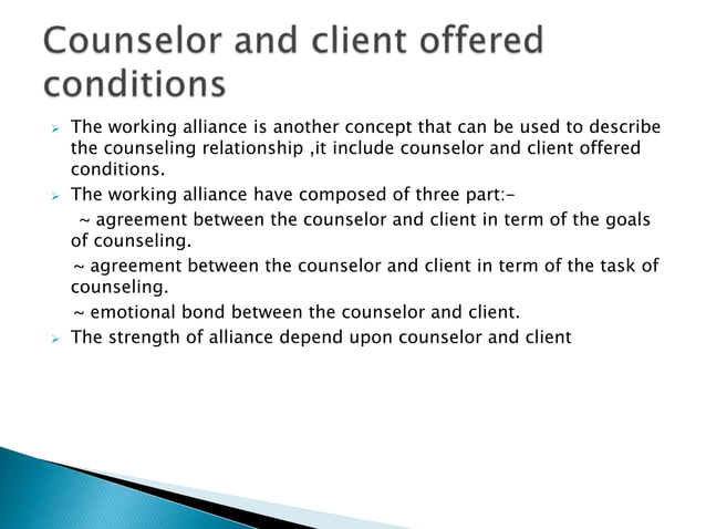 Couseling process | PPT