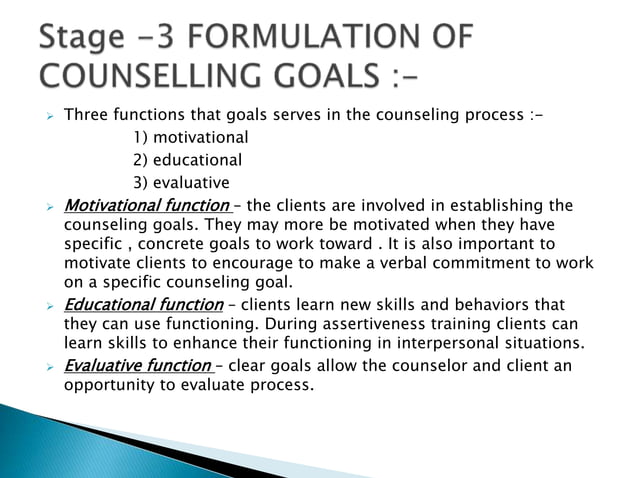 Couseling process | PPT