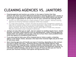 Cousins Cleaning | PPTX