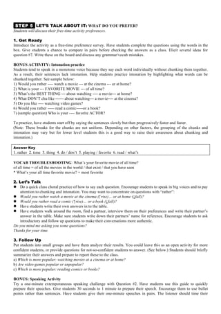 CONVERSATION 1-PART 4 | PDF