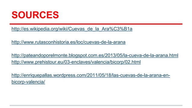 Cova de l'Aranya del Bicorp | PPT