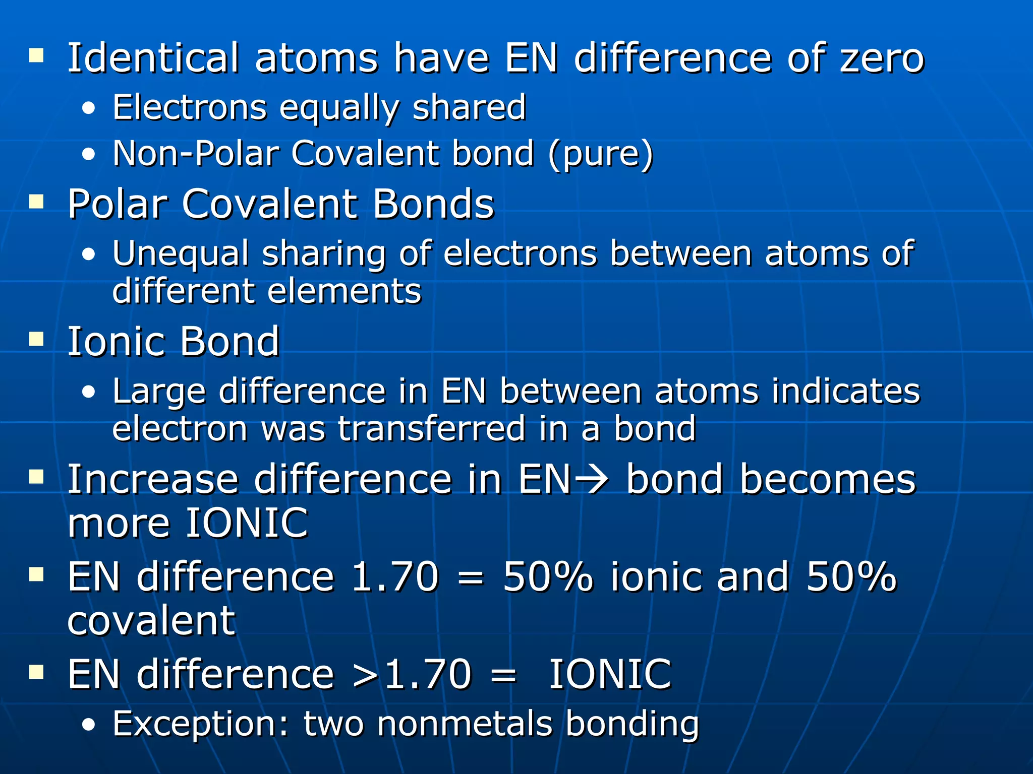 Covalent Electronegativity And Polarity Final | PPT