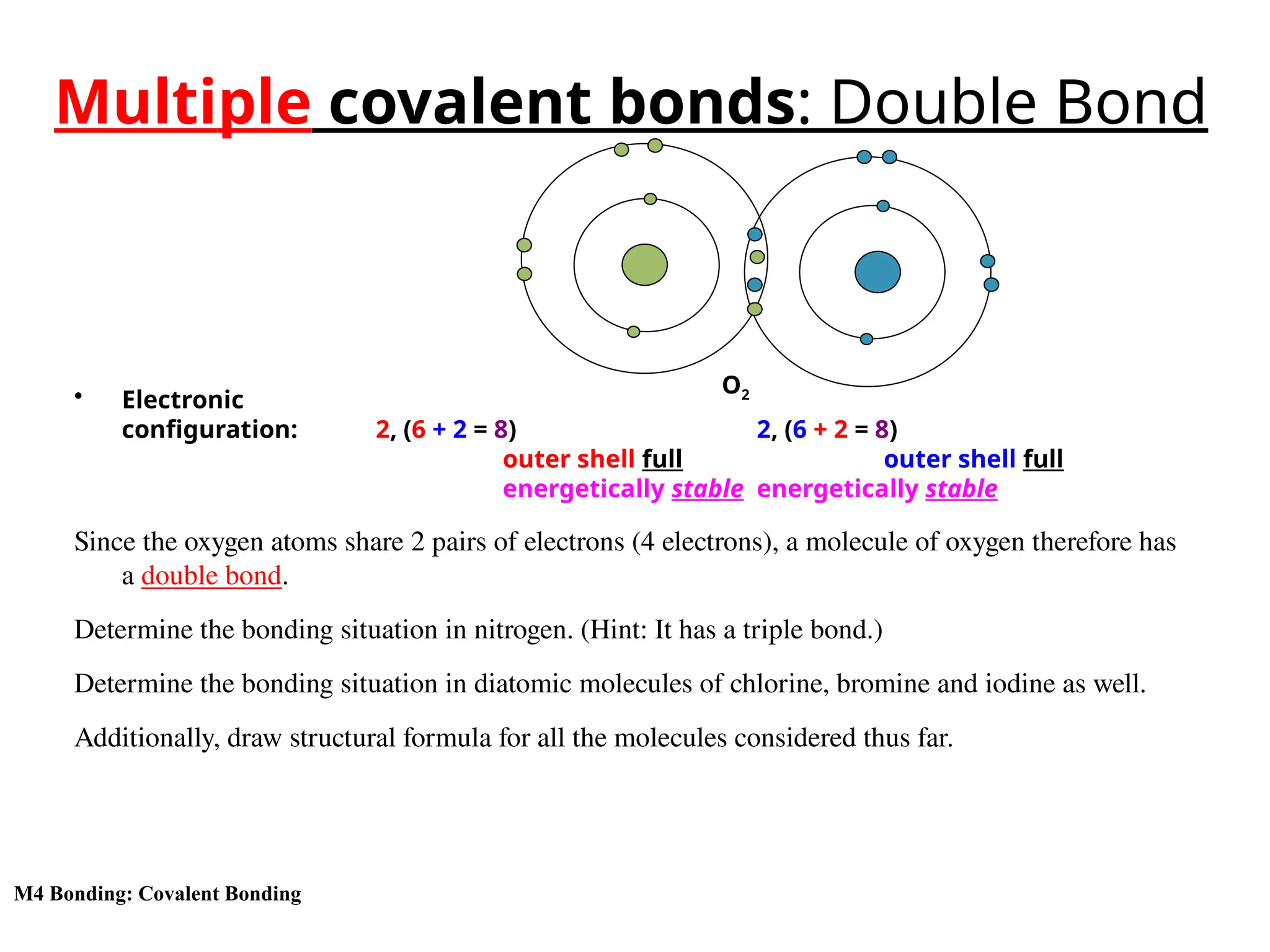 covalent bonding IGCSE chemistry, topic 4 | PPTX