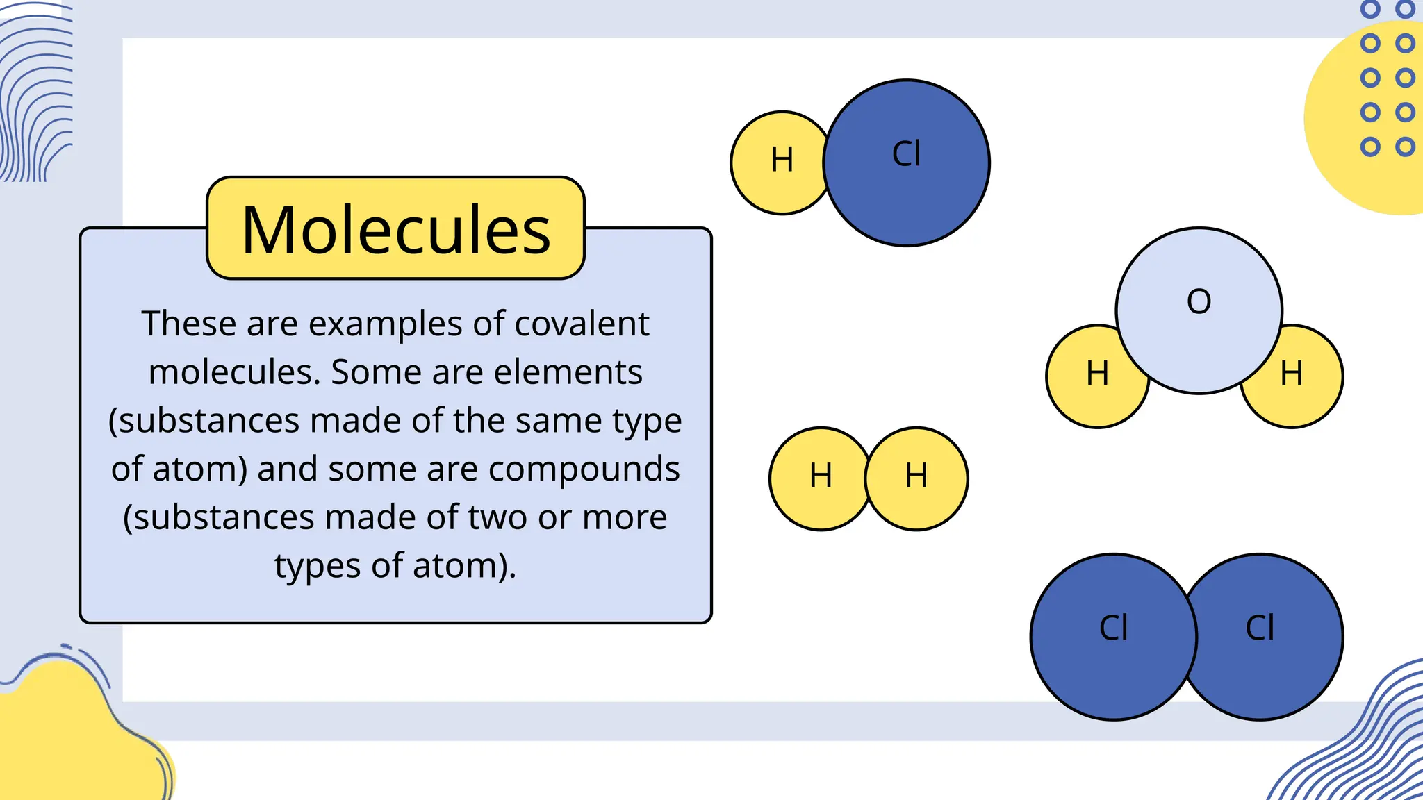 Covalent Bonding Chemistry Presentation in a Blue Yellow Style.pptx