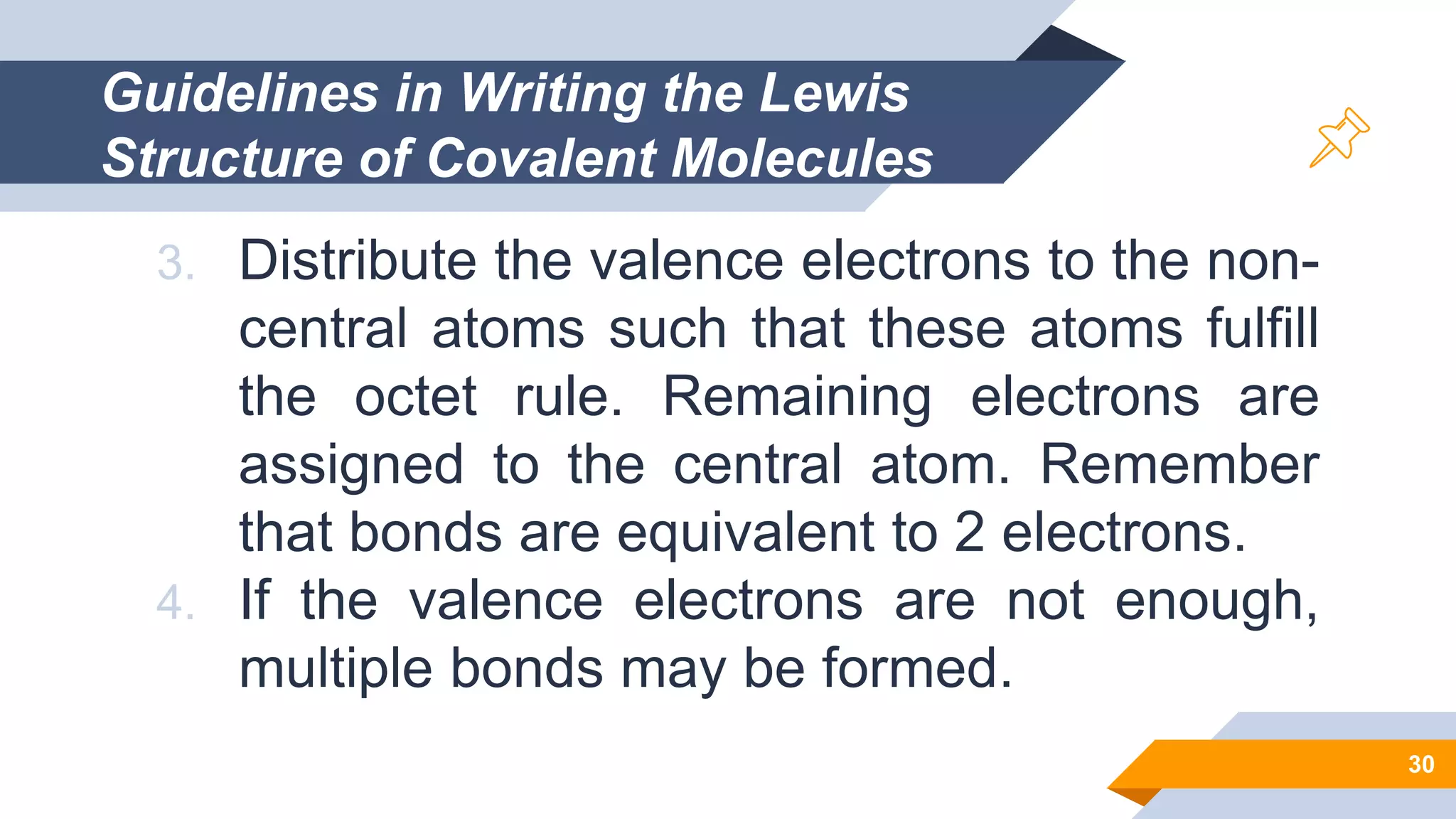 Covalent bonds and Lewis Structure | PPTX