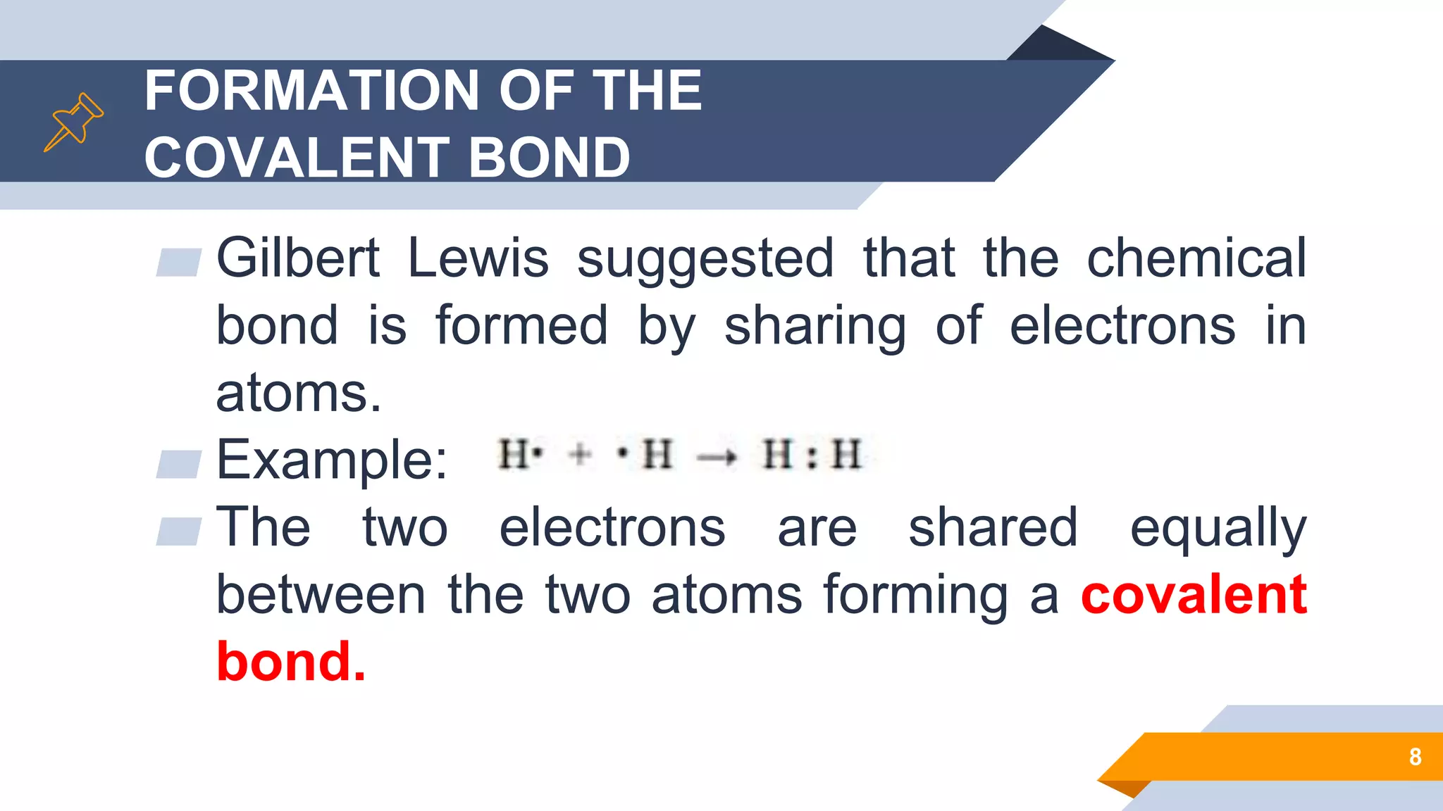 Covalent bonds and Lewis Structure | PPTX