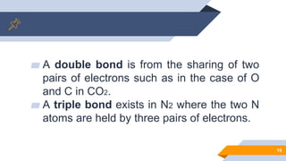 Covalent bonds and Lewis Structure | PPTX