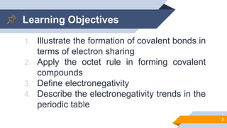 Covalent bonds and Lewis Structure | PPTX