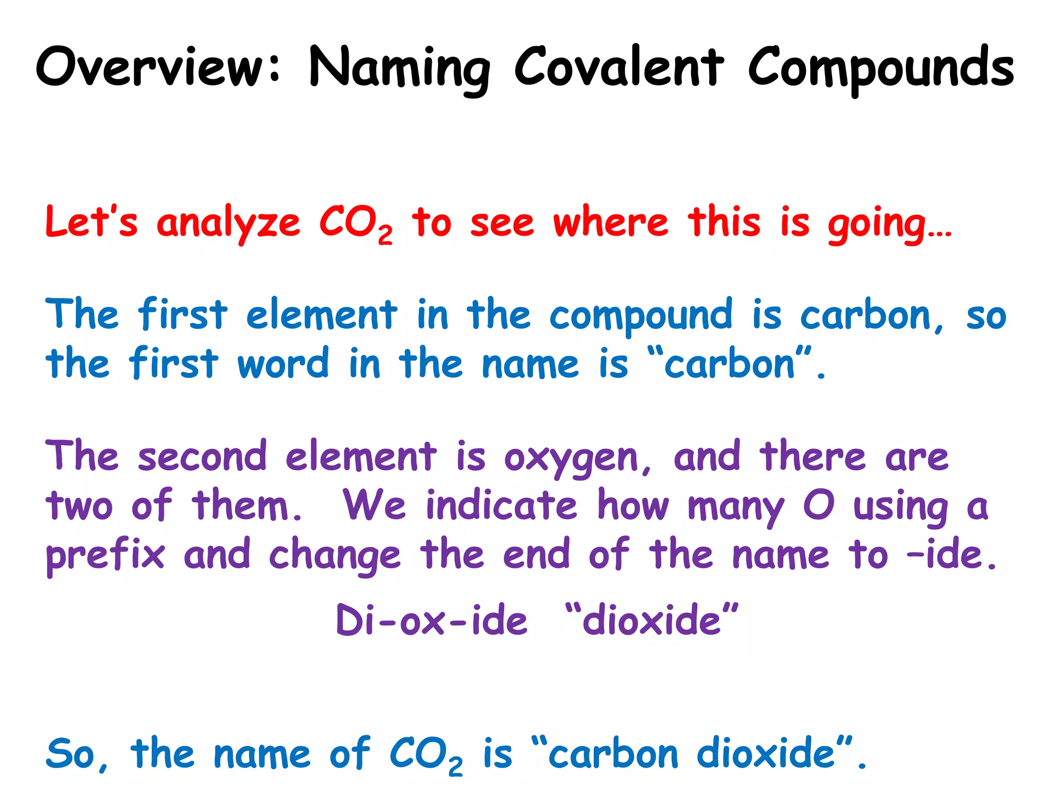 Covalent nomenclature | PPTX