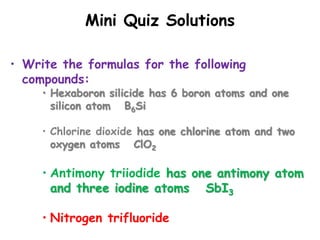 Chlorine Dioxide Covalent Compound