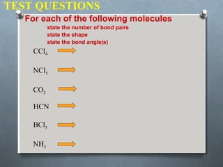 Shape of Molecule | PPT