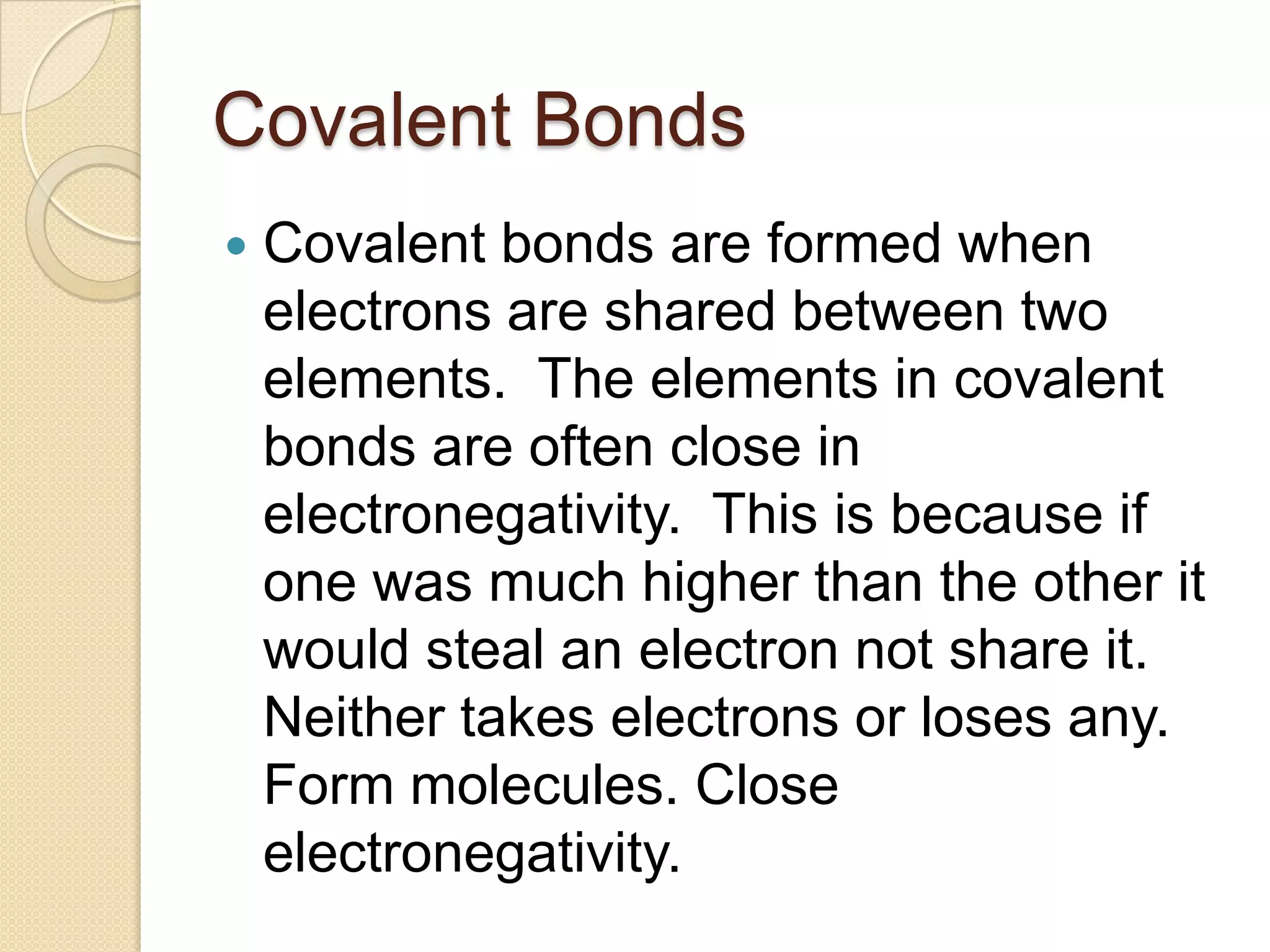 Covalent Vs. Ionic Bonding | PPTX