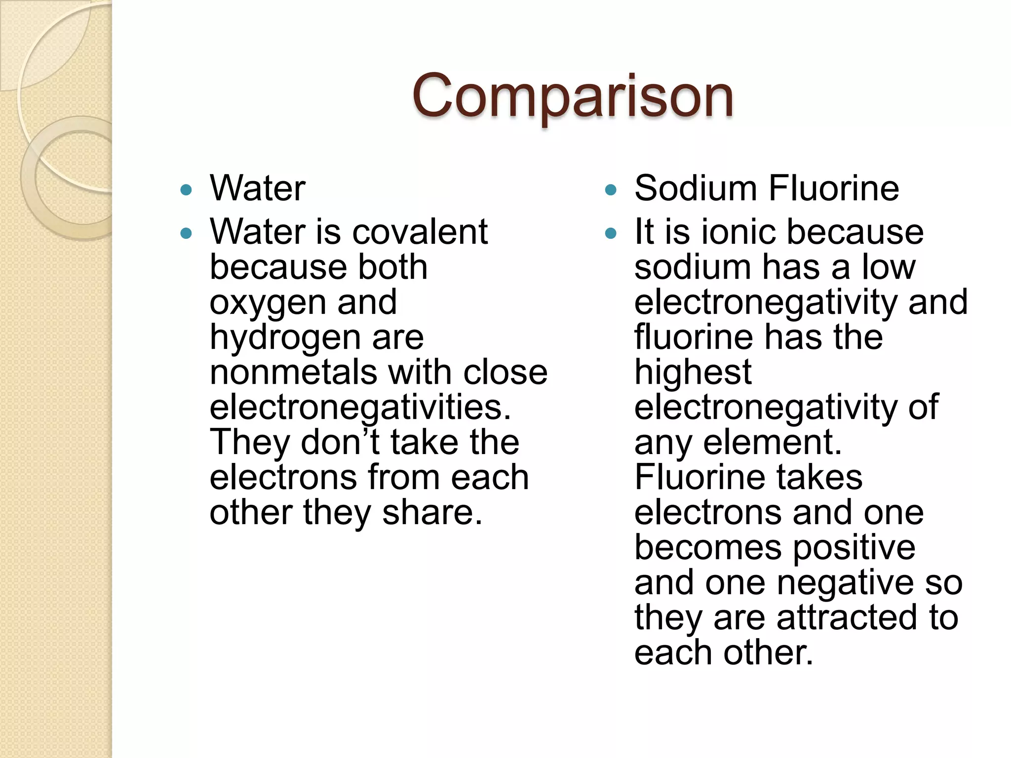 Covalent Vs. Ionic Bonding | PPTX