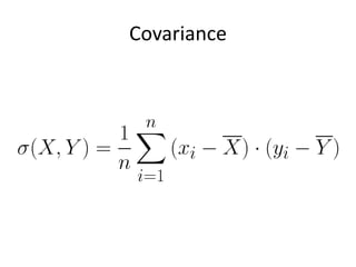 Covariance Formula