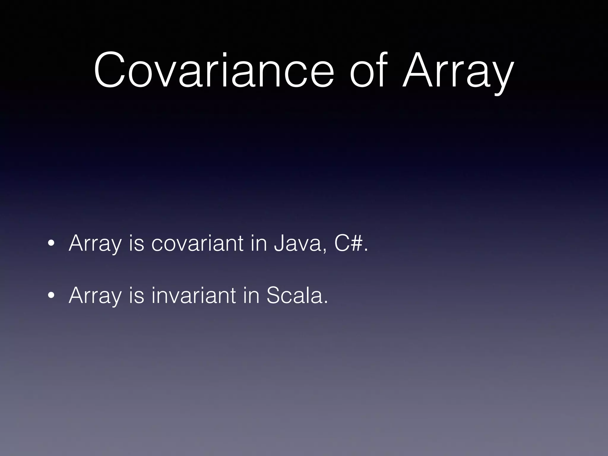 Covariance & Contravariance | PPT