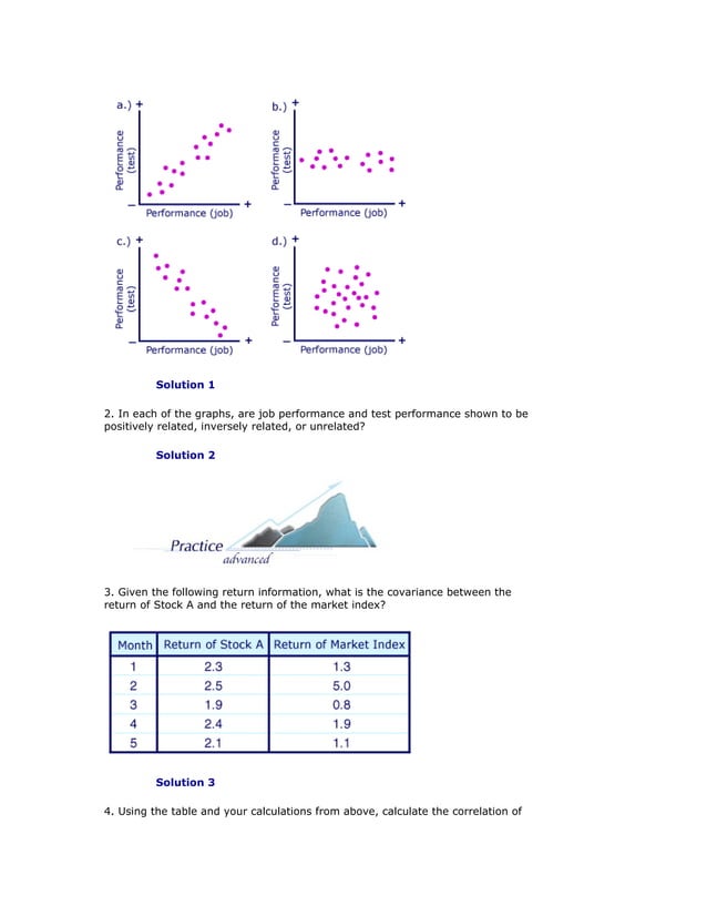 Covariance And Correlation Doc