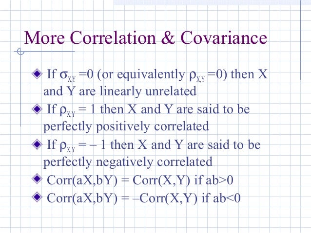 probability :- Covariance and correlation Faisalkhan2081@yahoo.com