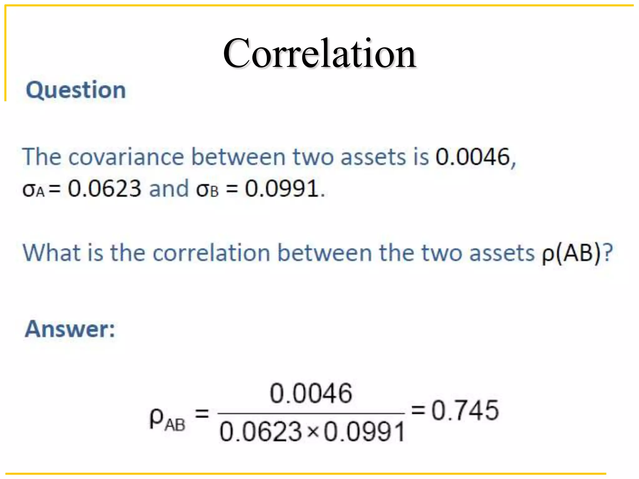 @Covariance and correlation.ppt