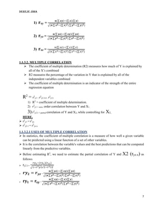 Covariance and correlation(Dereje JIMA) | PDF