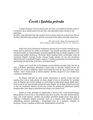 Covek i-ljudska-priroda | PDF