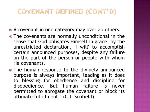 Covenants | PPTX