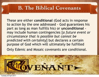 Chafer, Bible Doctrines: Covenants | PDF