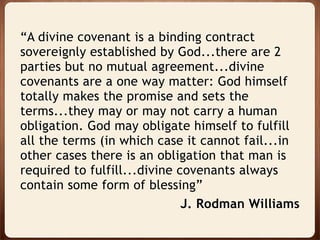 Chafer: Covenants | PDF